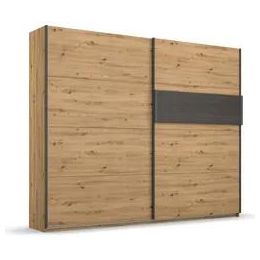 Schwebet&uuml;renschrank Rauch "Kleiderschrank Schrank Garderobe Schlafzimmerschrank APOLLON", braun (eiche artisan), B:226cm H:210cm T:62cm, Holzwerkstoff, Schr&auml;nke, Schwebet&uuml;renschrank, inkl. praktischem H&auml;ngeelement mit 6 Kleiderhaken MADE IN GERMANY