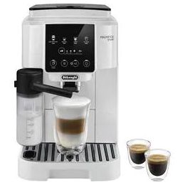 De'Longhi DE'LONGHI Kaffeevollautomat "Magnifica Start ECAM 220.61.W wei&szlig;", wei&szlig;, B:24cm H:35cm T:44cm, Kaffeevollautomaten, 250g-Bohnenbeh&auml;lter + Beh&auml;lter f&uuml;r Filterkaffee, autom. Reinigung, Kaffeevollautomat, Topseller
