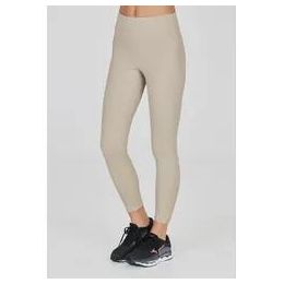 ENDURANCE ATHLECIA Trainingstights ATHLECIA "Aliya", Damen, Gr. 40, EURO-Gr&ouml;&szlig;en, beige (hellbeige), 75% Nylon, 25% Elasthan, unifarben, Hosen, im stretchy Design mit flachen N&auml;hten