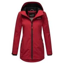 Outdoorjacke Marikoo "Honigbeere", Damen, Gr. S (36), rot (dunkelrot), Obermaterial: 100% Polyester; Futter: 95% Viskose, 5% Elasthan; Wattierung: 100% Polyester; &Auml;rmelfutter: 100% Polyester, Jacken Outdoorjacke, sportliche &Uuml;bergangsjacke mit Kapuze
