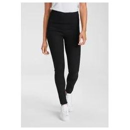 Jeansjeggings Arizona, Damen, Gr. 36, N-Gr, schwarz, Denim/Jeans, Obermaterial: 63% Baumwolle, 32% Polyester, 5% Elasthan, Basic, skinny fit lang, Jeans, extra-eng geschnittene Beinform, hohe Leibh&ouml;he