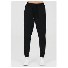 ENDURANCE ATHLECIA Sweathose ATHLECIA "Jacey", Damen, Gr. 46, EURO-Gr&ouml;&szlig;en, schwarz, 51% Polyester, 44% Modal, 5% Elasthan, unifarben, lang, Hosen Sweathose, aus weichem Modalmix