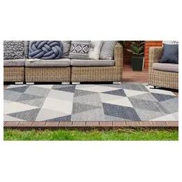 Teppich Arte Espina "Yoga 400", grau (grau, creme), B:160cm H:10mm L:230cm, Polyester, Teppiche, Teppich, Teppich f&uuml;r Indoor & Outdoor, Fu&szlig;bodenheizung geeignet, Pflegeleicht