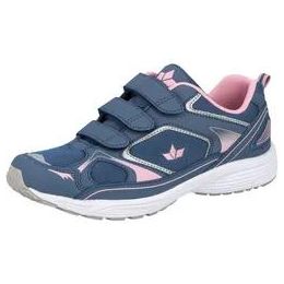 Laufschuh Lico "Joggingschuh Silas V", Damen, Gr. 44, blau (grau), Synthetik, Schuhe Klettschuh Modernsneaker Halbschuh Laufschuh