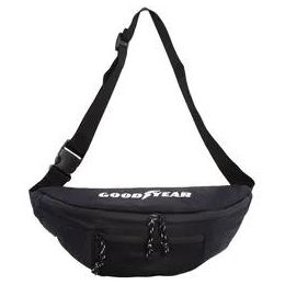 Good Year G&uuml;rteltasche GOODYEAR "Sporty", Kinder, Gr. B/H/T: 8cm x 12cm x 35cm, schwarz, Kunstfaser, Taschen G&uuml;rteltasche, in sportlichem Design