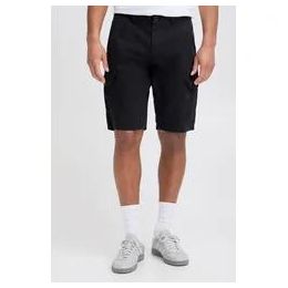Cargoshorts Blend "BHCrixus", Herren, Gr. S, US-Gr&ouml;&szlig;en, schwarz, Web, 100% Baumwolle, unifarben, regular fit kurz, Hosen, Stilvolle Cargo Shorts mit Taschen