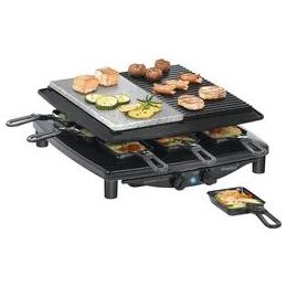 Steba Raclette "RC 4 Plus", schwarz, B:37cm H:14cm T:39cm, Raclettes