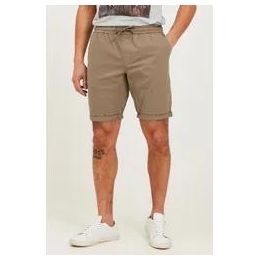 Chinoshorts Blend "BHGrego", Herren, Gr. XXL, US-Gr&ouml;&szlig;en, lead gray, Web, 98% Baumwolle, 2% Elasthan, regular fit kurz, Hosen Chinoshorts, Chino Shorts mit elastischem Bund und Kordeln