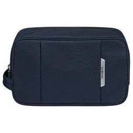 Kulturbeutel Samsonite "RESPARK Toilet Kit Toilet Pouch", Gr. B/H/T: 23cm x 13cm x 12cm, blau (midnight blau), Polyester, Taschen Kulturbeutel Kosmetiktasche, Kosmetiktasche Reisekosmetiktasche Beauty-Bag mit Tragegriff