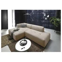 3-Sitzer "Leonardo", beige (creme), B:269cm H:70cm T:153cm, ATLANTIC HOME COLLECTION, Sofas, Ottomane mit XXL-Liegefl&auml;che, Topseller