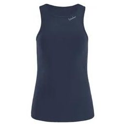 Tanktop WINSHAPE "AET134LS", Damen, Gr. XL, grau (anthrazit), 85% Polyester, 15% Elasthan, Rundhals, Tops Tanktop, Functional Soft and Light