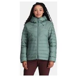 Outdoorjacke KARI TRAA "Sanne", Damen, Gr. M, gr&uuml;n, 100% Polyester, unifarben, hoch geschlossener Ausschnitt, Jacken Outdoorjacke, mit kuscheliger Daunen-F&uuml;llung