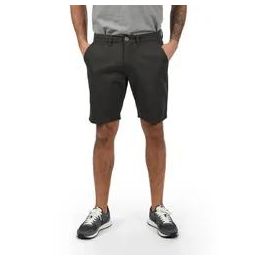 Chinoshorts Blend "BHPierre", Herren, Gr. L, US-Gr&ouml;&szlig;en, ebony grau, Web, 98% Baumwolle, 2% Elasthan, unifarben, regular fit kurz, Hosen Chinoshorts, Stilvolle Chino Shorts mit Eingrifftaschen