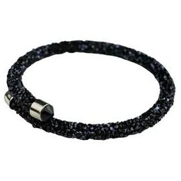 Armband "Crystal", Damen, Gr. Glas, schwarz, Collezione Alessandro, Armb&auml;nder Armband