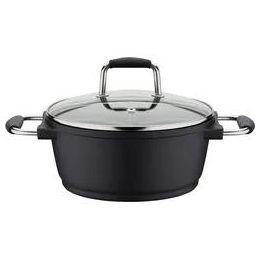 Kochtopf GSW "Scala", schwarz, H:9,5cm &Oslash;:20cm, T&ouml;pfe, Kochtopf, Induktion