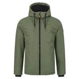 Winterjacke Alessandro Salvarini "ASLighty", Herren, Gr. L, gr&uuml;n (olive), Obermaterial: 100% Polyester, Jacken Winterjacke, innen komplett mit warmem Teddyfell
