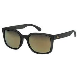 Sonnenbrille Quiksilver "Warlock P", Herren, grau (smoke, gold), Sonnenbrillen Sonnenbrille
