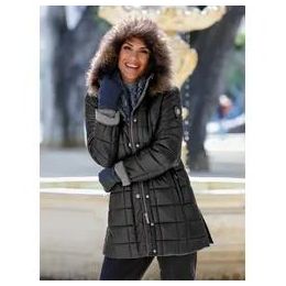 Steppjacke Casual Looks, Damen, Gr. 19, schwarz, 60% Polyester, 40% Polyamid, unifarben, Jacken Steppjacke