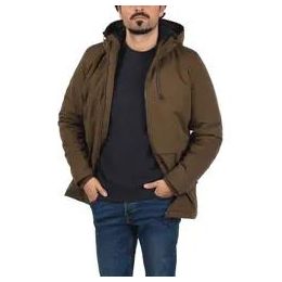 Wintermantel Blend "BHFosco", Herren, Gr. L, carafe, 100% Polyester, unifarben, regular fit normal, Rundhals, M&auml;ntel Wintermantel, Stilvolle Herren Winterjacke mit Kapuze