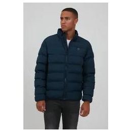 Winterjacke Blend "BHOuterwear", Herren, Gr. XL, blau (marineblaus), 100% Polyester, unifarben, regular fit normal, ohne Ausschnitt, Jacken Winterjacke, Winterjacke mit Stehkragen