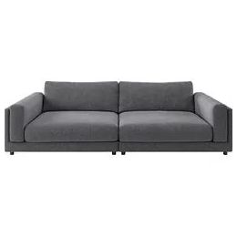 Big-Sofa 3C Candy "Karalis mit extra gro&szlig;er Sitztiefe, elegantes Mega Sofa zum Relaxen", grau (anthrazit), B:294cm H:85cm T:150cm, 100% Polyester, Sofas, Big-Sofa, auch in Cord- oder Leder-Bezug, lose Kissen, loungige Bequemlichkeit