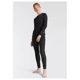 Thermounterw&auml;sche-Set CMP "Skiw&auml;sche-Set", Damen, Gr. 38, schwarz, Obermaterial: 100% Polyester, Bekleidungssets, pflegeleicht