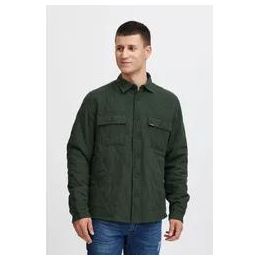 Kurzjacke Blend "BHJacket", Herren, Gr. XXL, deep forest, Web, 100% Baumwolle, unifarben, gerade normal, eng, Jacken Kurzjacke, Stilvolle &Uuml;bergangsjacke