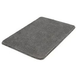 Badematte Kleine Wolke "Marco", grau (anthrazit), H:20mm, Polyester, Badematten, Badematte, Badteppich, Uni Farben