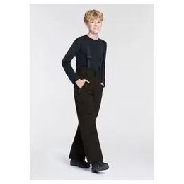Schneehose Killtec, M&auml;dchen, Gr. 164, N-Gr, schwarz, Obermaterial: 100% Polyester. Futter: 100% Polyester, unifarben, Hosen Schneehose, w&auml;rmend & wind- & wasserdicht, f&uuml;r Kinder