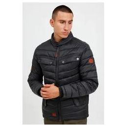Steppjacke Blend "BHCamaro", Damen, Gr. L, grau (phantom grau), 100% Nylon, unifarben, regular fit normal, ohne Ausschnitt, eingesetzt normaler offener Saum, Jacken Steppjacke, &Uuml;bergangsjacke mit Stehkragen