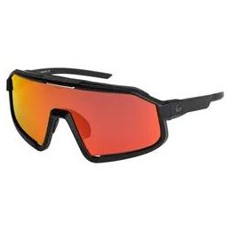 Sonnenbrille Quiksilver "Slash+", Herren, rot (schwarz, ml rot), Sonnenbrillen Sonnenbrille