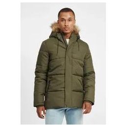 Steppjacke Blend "BHTenus", Herren, Gr. XL, deep depths, 100% Polyester, unifarben, regular fit normal, Rundhals, weit elastischer Bund, Jacken Steppjacke, Stilvolle &Uuml;bergangsjacke mit Steppung