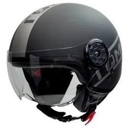Motorradhelm R&Ouml;MER HELME "Fight" Gr. S, schwarz, Helme, S Kopfumfang: 55cm - 56cm