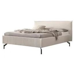Polsterbett Hasena "Marla", wei&szlig; (wei&szlig;, boucle ivory), B:199cm H:101cm L:212cm, Betten, Polsterbett, mit trendigem Bouclestoff, Rahmenh&ouml;he von 23 cm und 4 Einlegetiefen