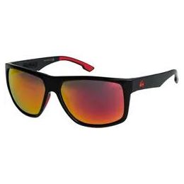 Sonnenbrille Quiksilver "Transmission", Herren, rot (schwarz, ml rot), Sonnenbrillen Sonnenbrille
