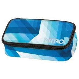 Federtasche Nitro "Pencil Case XL", Kinder, blau (blau, wei&szlig;, schwarz), Polyester, Schreibger&auml;teetuis, Federm&auml;ppchen, Schlamperm&auml;ppchen, Faulenzer Box, Stifte Etui