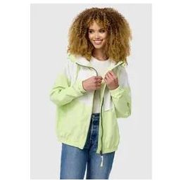 Outdoorjacke Marikoo "Liubkaa", Damen, Gr. S, gr&uuml;n (pastell lime), Obermaterial: 100% Polyester; Innenseite: 65% Polyester, 35% Baumwolle; Futter: 100% Polyester, elastischer Bund mit innenliegendem Gummizug, Jacken Outdoorjacke, mit Kapuze