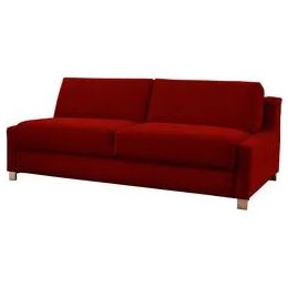 Schlafsofa Bali "Viola, Dauerschl&auml;fer", rot, B:201cm, 100% Polyester, Sofas, Schlafsofa, in 140er und 160er Breite, 3 Varianten, auch mit Ergoflex-Lattenrost