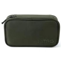Federtasche Nitro "Pencil Case XL", Kinder, gr&uuml;n (olivgr&uuml;n), Polyester, Schreibger&auml;teetuis, Federm&auml;ppchen, Schlamperm&auml;ppchen, Faulenzer Box, Stifte Etui