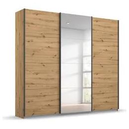Schwebet&uuml;renschrank Rauch "Kleiderschrank Schrank Garderobe W&auml;scheschrank Ankleide OTELI", braun (eiche artisan), B:203cm H:210cm T:68cm, Holzwerkstoff, Schr&auml;nke, Schwebet&uuml;renschrank, in vielen Dekor- und Hochglanzfarben MADE IN GERMANY