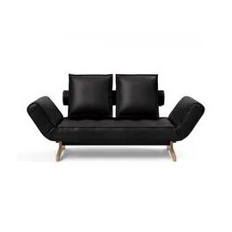 3-Sitzer INNOVATION LIVING TM "Ghia Schlafsofa, Couch mit Wohlf&uuml;hl-Faktor", schwarz, B:178cm H:83cm T:93cm, Sofas, eine gro&szlig;e Liegefl&auml;che mit geringer Stellfl&auml;che, beidseitig abklappbar