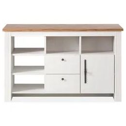 Unterschrank OTTO HOME "KS-Westminster", wei&szlig; (pinie wei&szlig; dekor), B:150cm H:92cm T:68cm, Schr&auml;nke, Unterschrank, K&uuml;cheninsel frei im Raum stellbar, Breite 150 cm, exclusiv by Otto