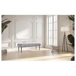 2-Sitzer Home Affaire "Amber", grau (taupe), B:119cm H:52cm T:54cm, 90% Polyester, 10% Polyamid, Sofas, mit Knopfheftung,in verschieden Stoffarten