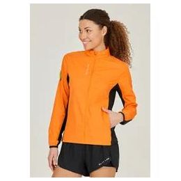 Laufjacke ELITE LAB "Shell X1 Elite", Gr. 44, orange, 100% Polyester, unifarben, normal, hoch geschlossener Ausschnitt, Jacken, mit wasser- und winddichtem Komfort