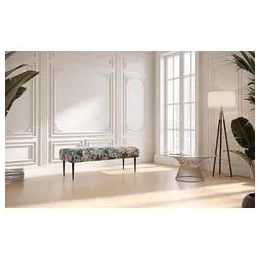 2-Sitzer Home Affaire "Amber", bunt (rose, olive), B:119cm H:52cm T:54cm, 100% Polyester, Sofas, mit Knopfheftung,in verschieden Stoffarten