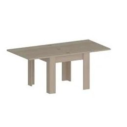 Esstisch Home Affaire "JESI", beige (ulme, ulme, ulme), B:90cm H:75cm T:90cm, Tische, Esstisch