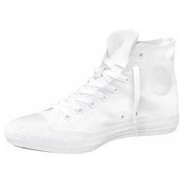 Sneaker Converse "CHUCK TAYLOR ALL STAR HI Unisex Mono", Herren, Gr. 44,5, wei&szlig; (wei&szlig;, monochrome), Textil, Schuhe Sneaker