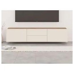 TV-Board OTTO HOME "Sky45", beige (cashmere farbe), B:176cm H:37cm T:47cm, Holzwerkstoff, MDF, Sideboards, TV-Board, Lackiert mit wasserbasiertem UV-Lack
