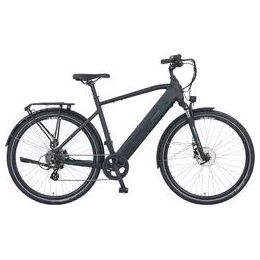 E-Bike Prophete "Entdecker 2.8" Gr. 54, schwarz (schwarz matt, schwarz), Elektrofahrr&auml;der, 54cm, 28 Zoll (71,12cm), Pedelec, Elektrofahrrad f&uuml;r Herren