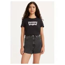 Levi's T-Shirt LEVI'S "LSE THE PERFECT TEE", Damen, Gr. S (36), wei&szlig; (bw mara floral fill), Jersey, Obermaterial: 100% Baumwolle, bedruckt, figurumspielend h&uuml;ftlang, Rundhals, Shirts T-Shirt, mit Logodruck
